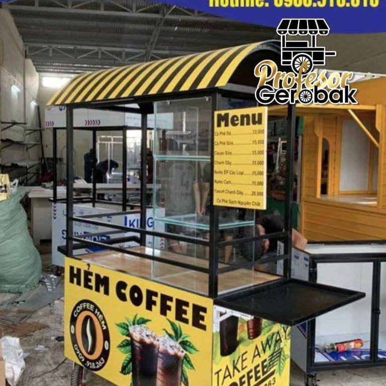 Desain Booth Container Minimalis Unik untuk Jualan Makanan - Profesor ...