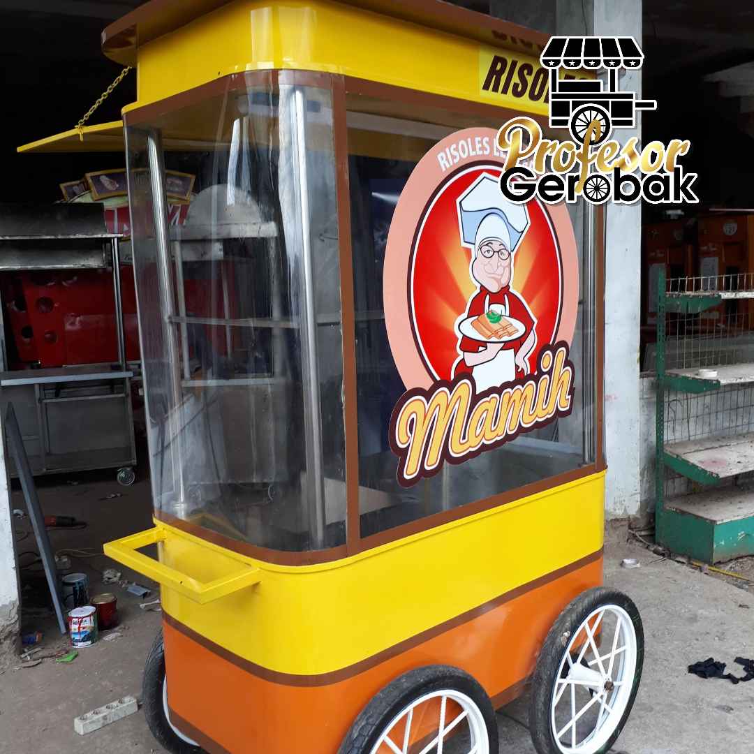 Gerobak Kekinian Murah untuk UMKM dengan Desain Menarik - Profesor Gerobak
