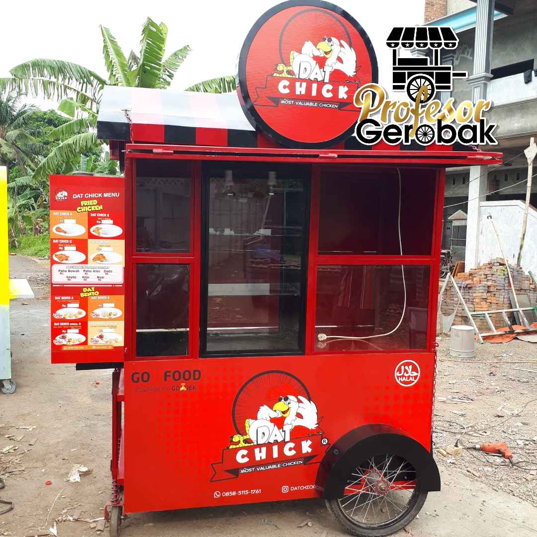 Harga Gerobak Besi Hollow Custom untuk Usaha Kecil - Profesor Gerobak