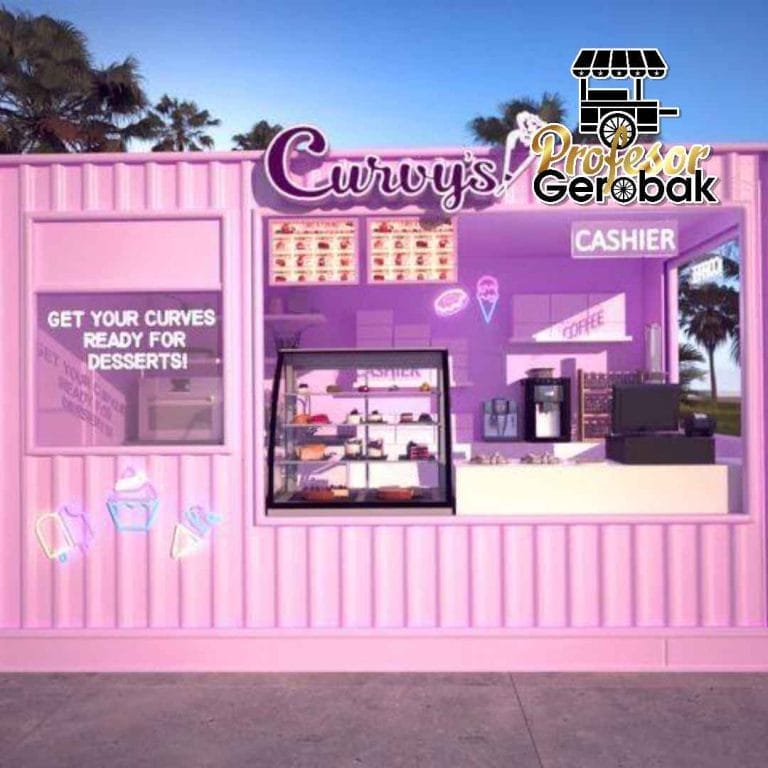 Desain Booth Container Minimalis Unik untuk Jualan Makanan - Profesor ...