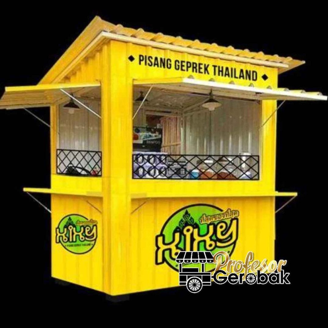 Desain Booth Container Minimalis Unik untuk Jualan Makanan - Profesor ...
